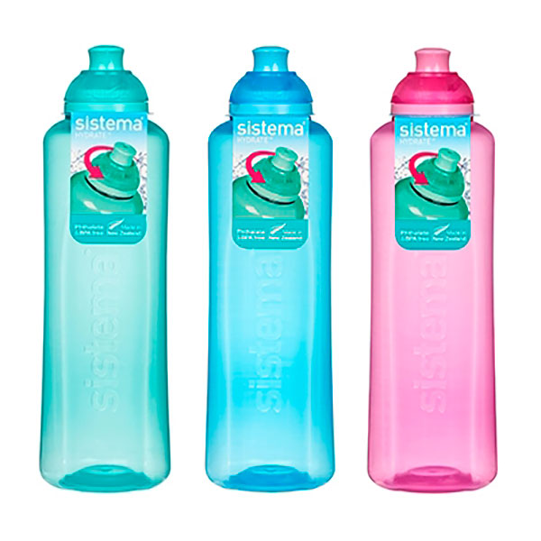 Sistema Drikkedunk 480 ml Twist'n' Sip - Mint, Blå, Pink billig pris