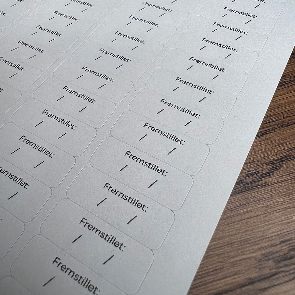 Produktionsdato etiketter / labels - 189 stk. til DK's billigste pris her!