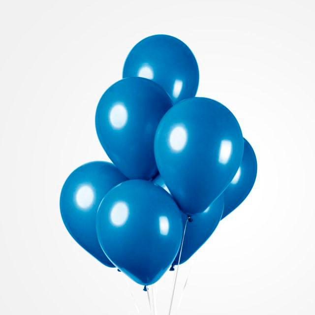 Blå Balloner Ø30 cm. - 25 stk. til billig pris her